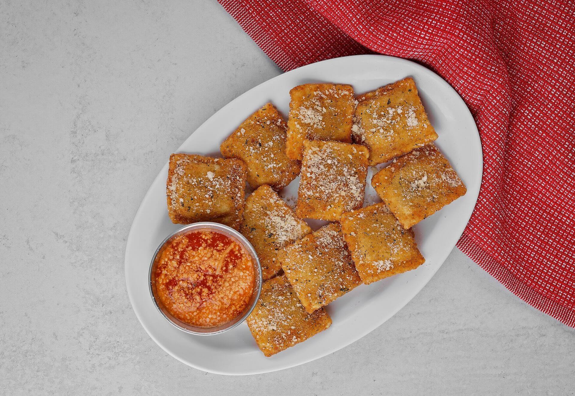 Toasted Ravioli | Cecil Whittaker's Pizza | Thin-crust St. Louis-style ...